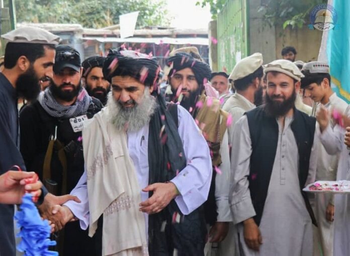 The Acting Minister of Education on an Official Trip, visited Kunar ...