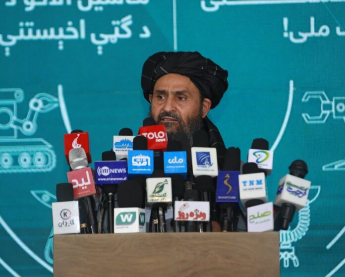 Mullah Abdul Ghani Baradar Akhund Inaugurated the Manufacturing Factory ...