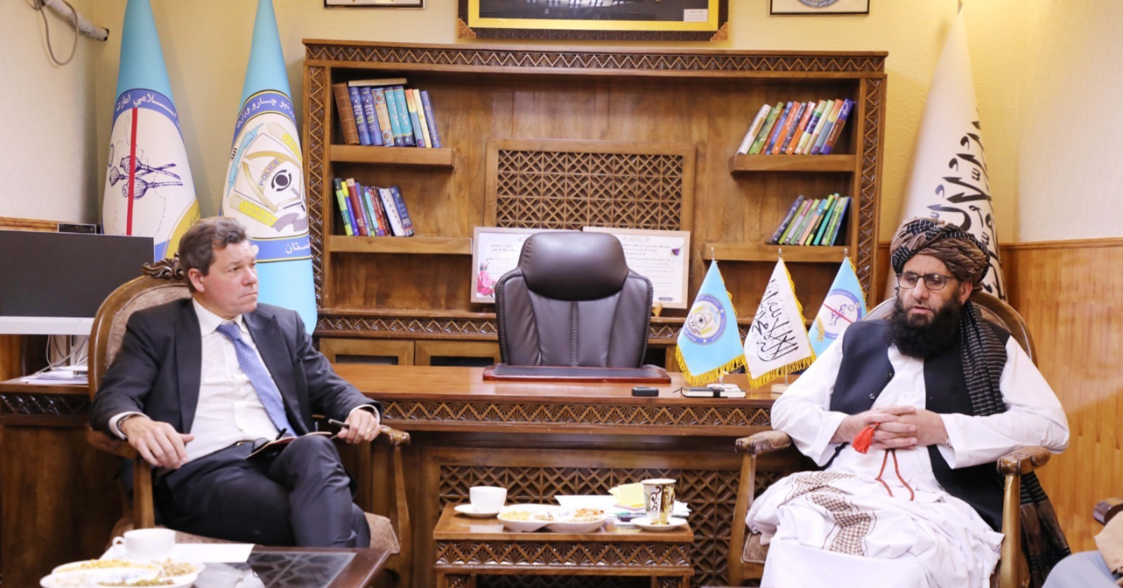 Deputy Minister of Counter Narcotics Meets UNAMA Political Director ...