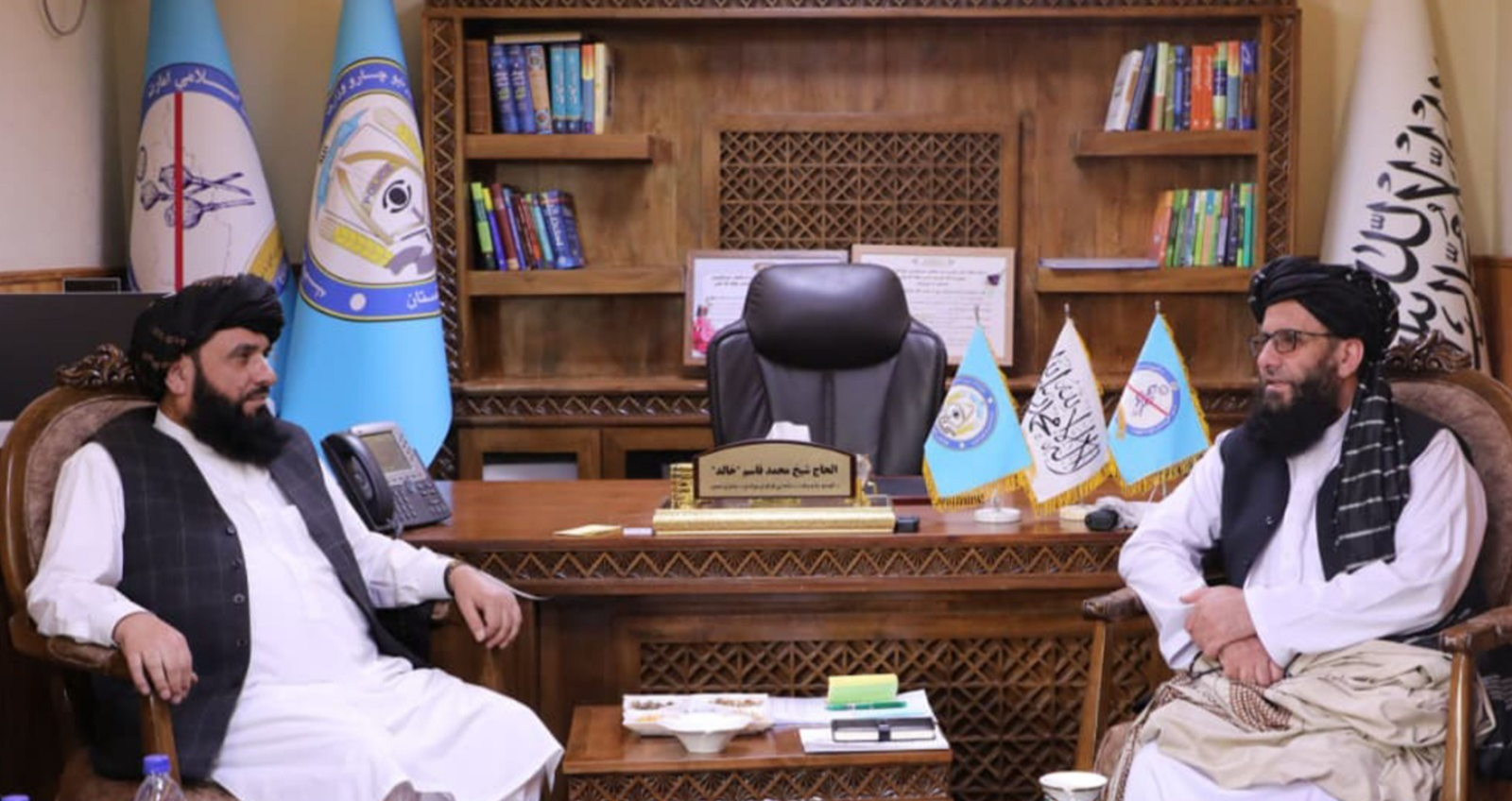 Deputy Minister for Counter-Narcotics Meets Ambassador Suhail Shaheen ...