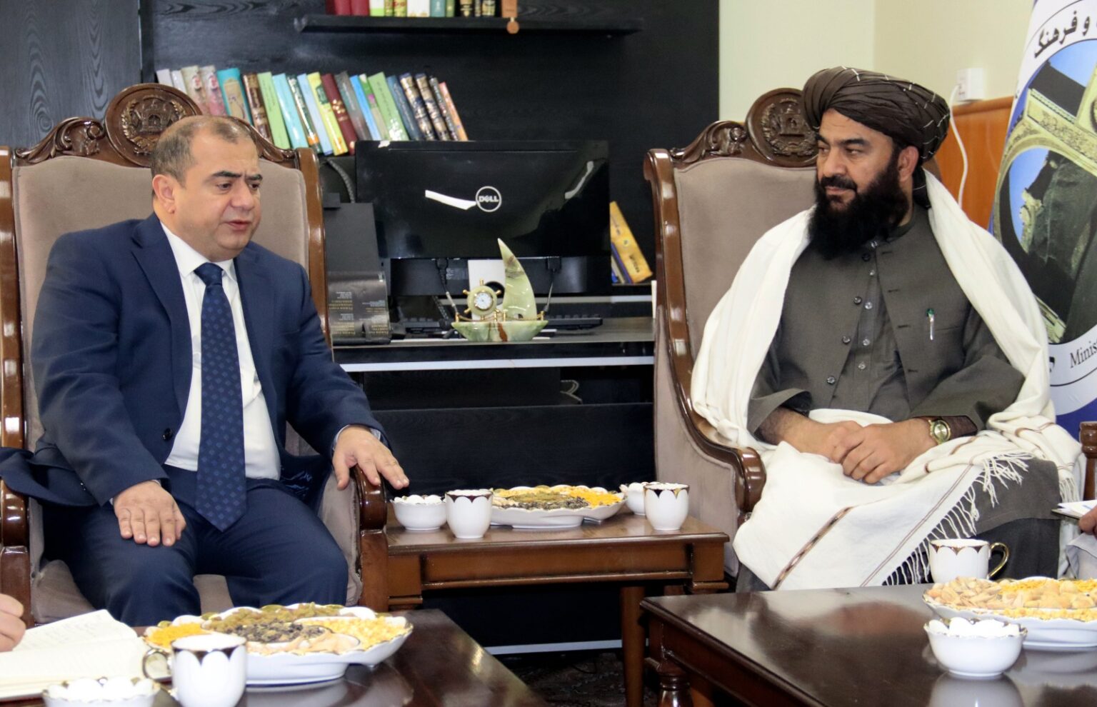 The Ambassador of Azerbaijan in Kabul met with Mawlawi Qudratullah ...